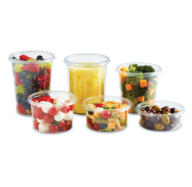 Placon : Crystal Seal® Cravings® PET Round Deli