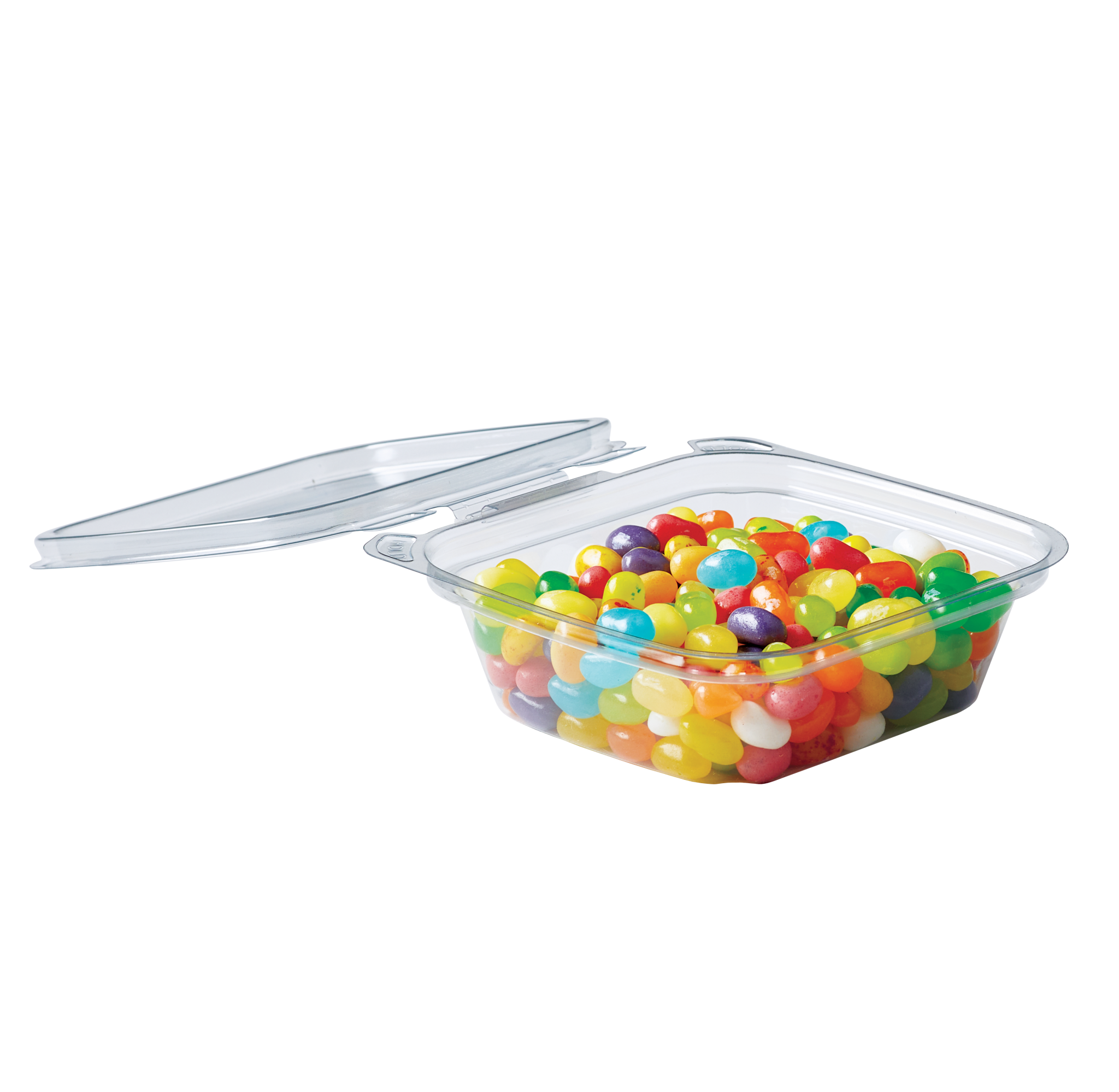 Placon : Crystal Seal® Delectables™ Tamper-Evident Dry Snack Squares