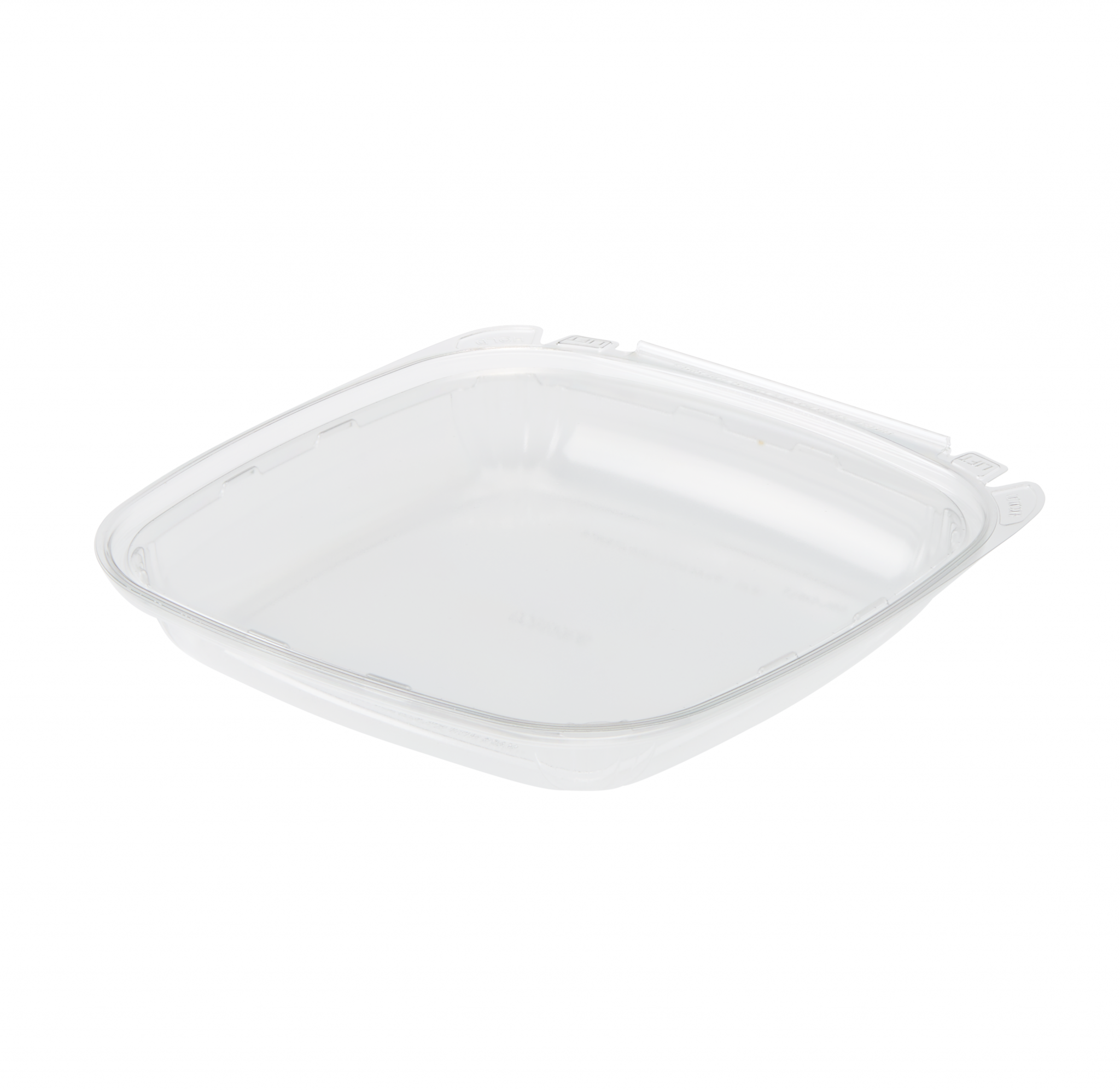 Placon : Fresh ‘n Clear® Tamper-Evident 24 oz Party Dip Tray with Flat Lid